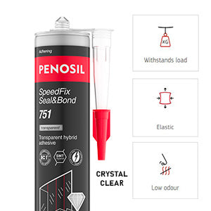 PENOSIL 751 Seal & Bond Hybrid Adhesive – Clear, Strong & Flexible ...
